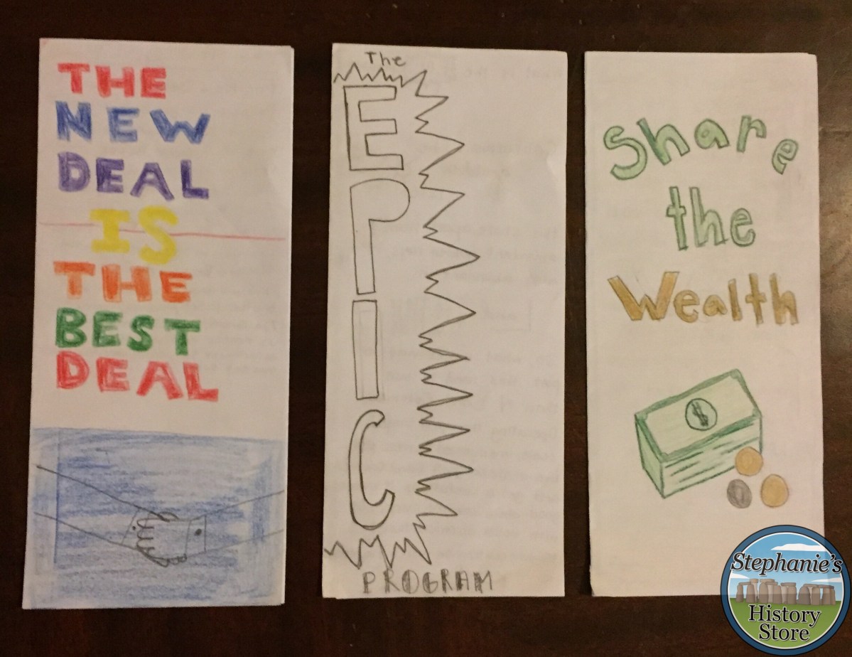 Using Pamphlets as a Review Activity – Stephanie's History Store