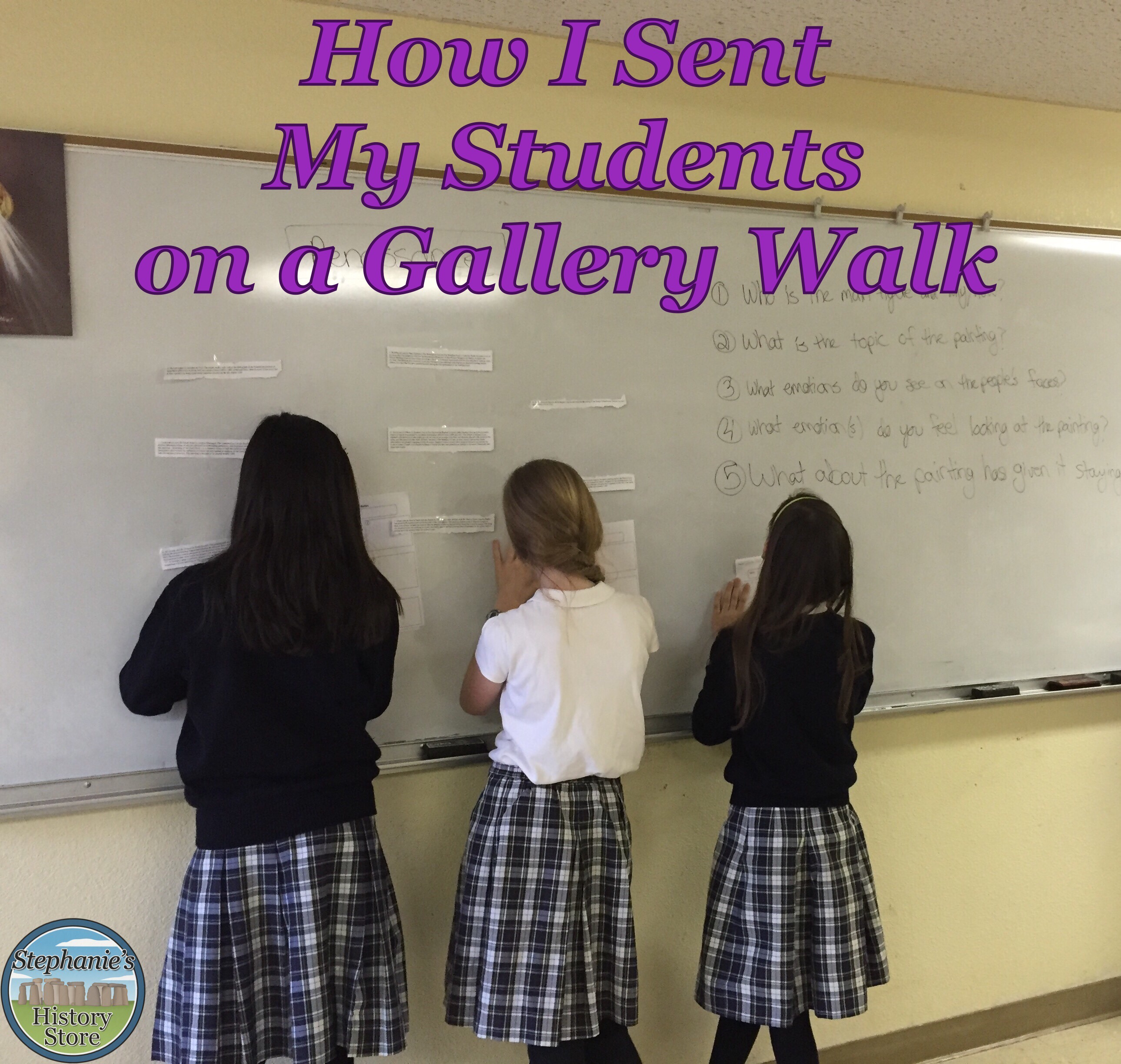 Gallery Walks–Another Pinterest Success! – Stephanie's History Store