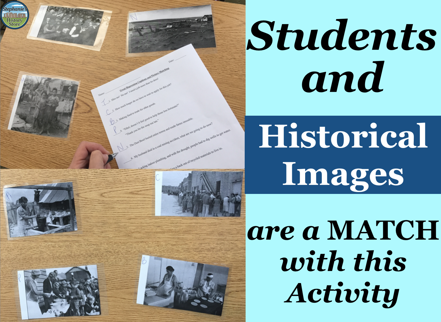 A Favorite Way for Students to Analyze Historical Images – Stephanie's ...