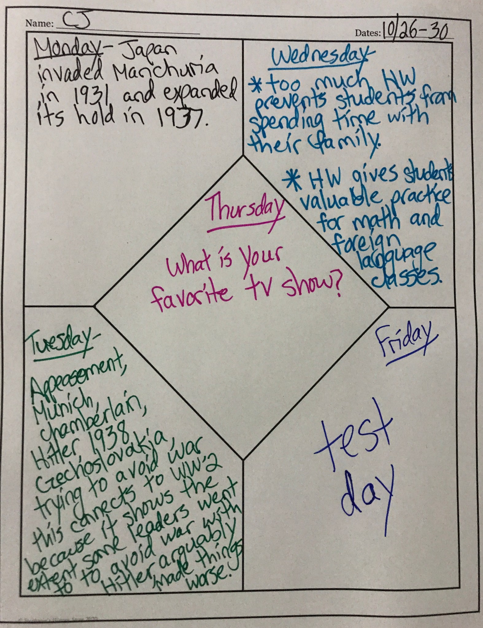 My Favorite Bell Ringer Prompts and Ideas – Stephanie's History Store