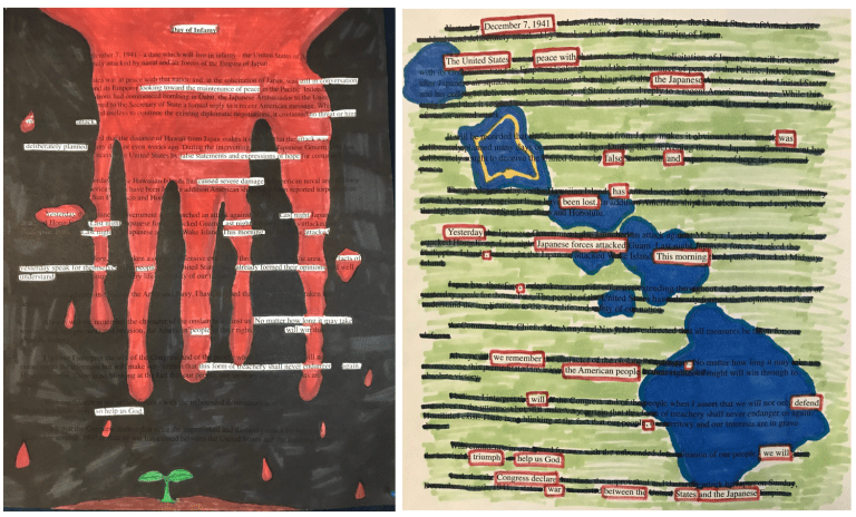 Blackout Poetry with a Social Studies Twist – Stephanie's History Store